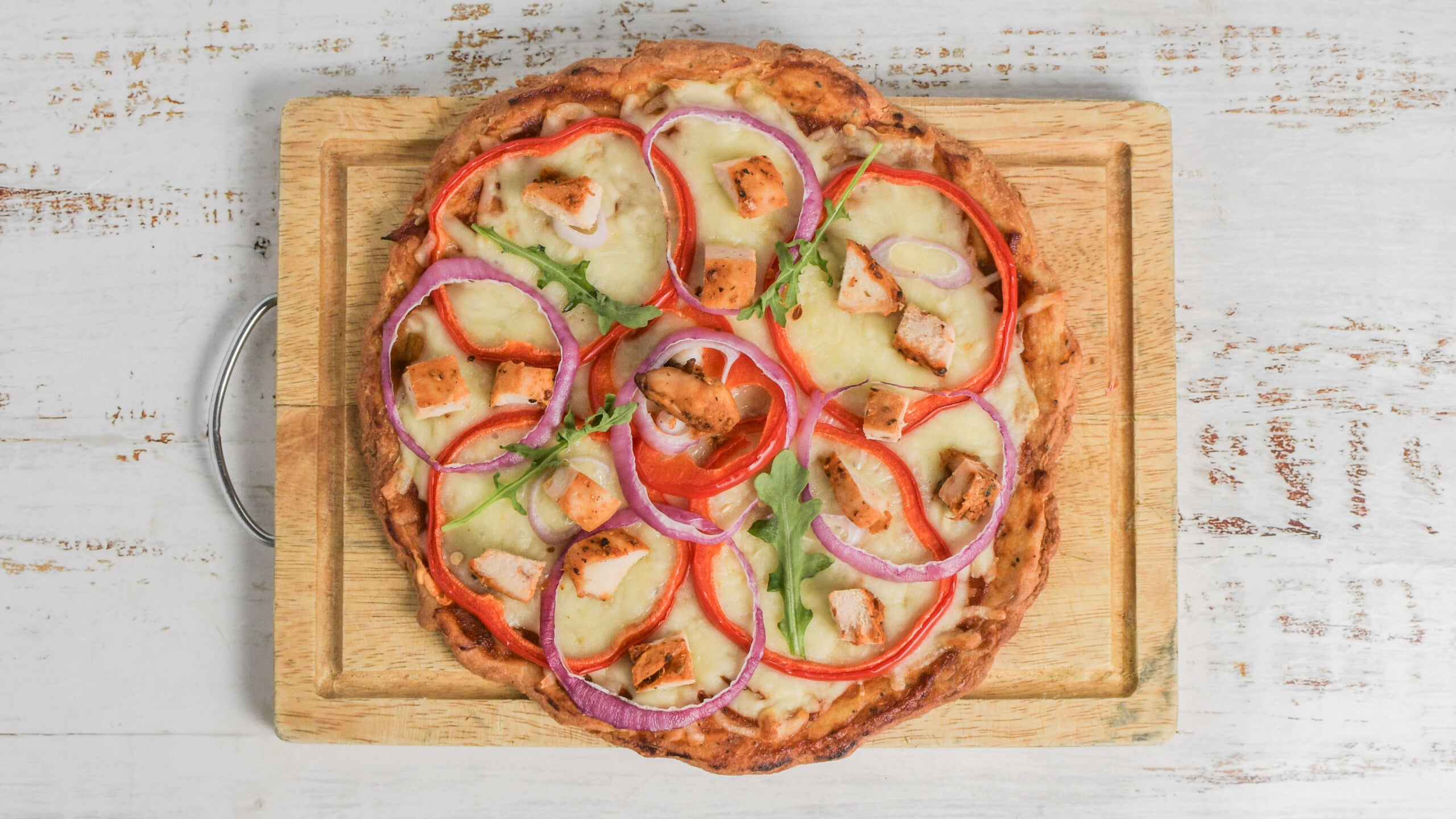 Local Free Range Grilled Chicken Pizza 9" - Ready-to-Bake or Hot ...